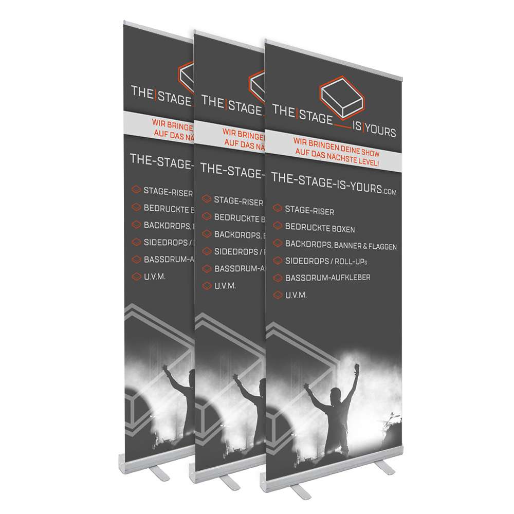 Roll Ups - handlich praktisch hochwertig | THE | STAGE __ IS | YOURS __ com