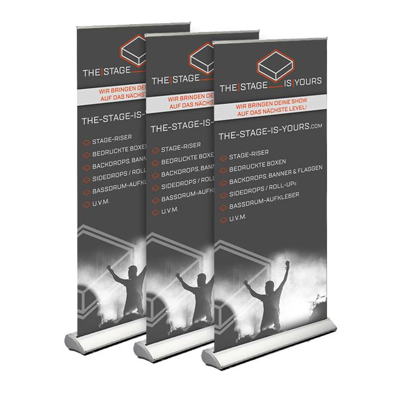 Roll Ups - handlich praktisch hochwertig | THE | STAGE __ IS | YOURS __ com